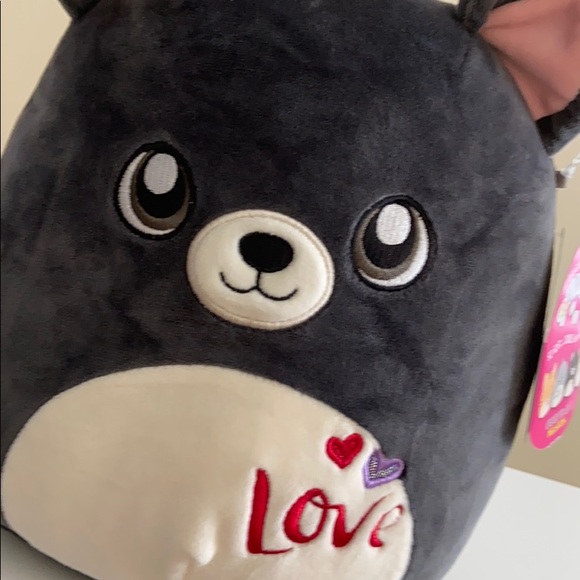 Squishmallows | Other | Nwt 8 George The Terrier Valentine Squishmallow ...